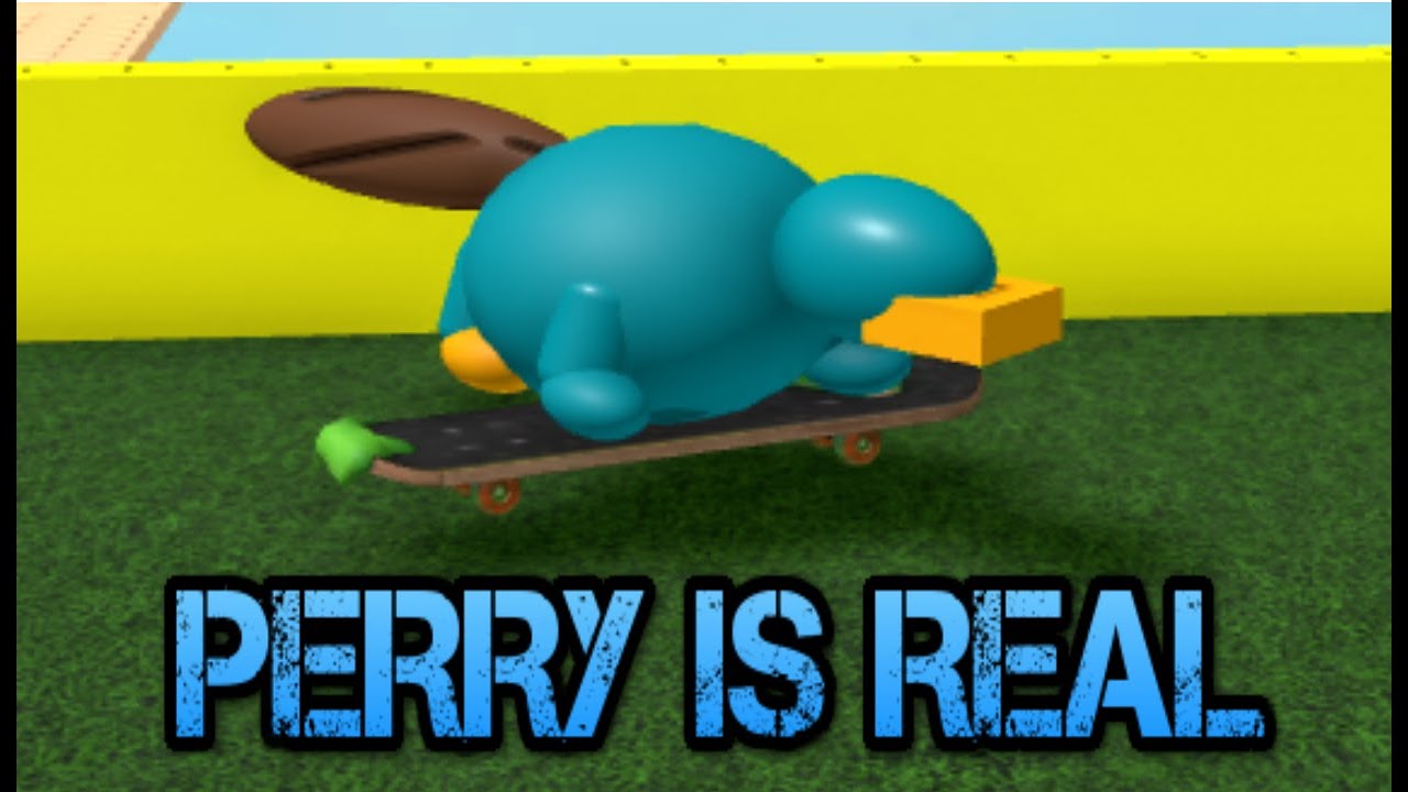 PERRY THE PLATYPUS BECOMES REAL (roblox) - YouTube