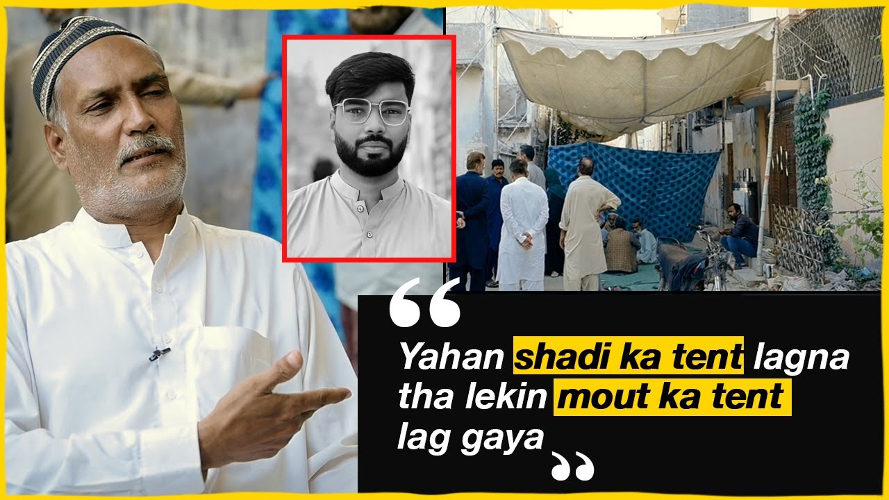 Yahan shadi ka tent lagna tha lekin | Bykea rider shot dead by robbers ...