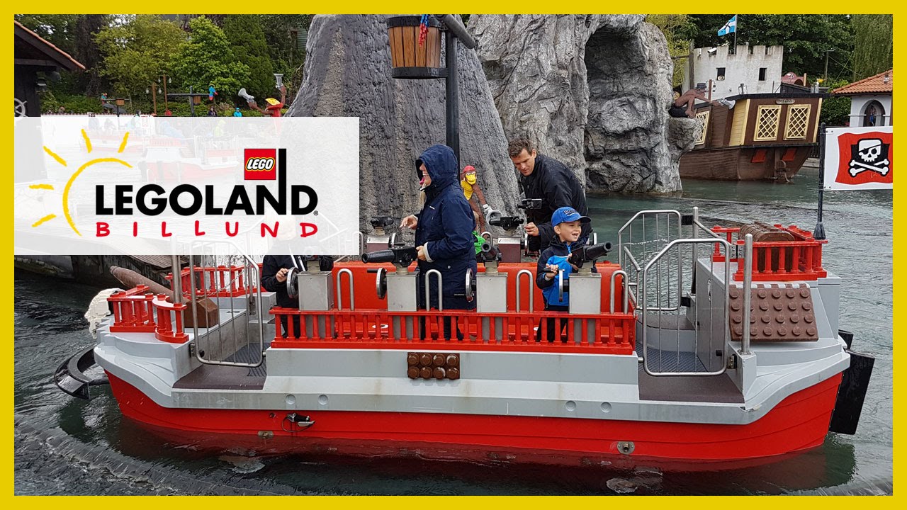 Legoland Billund Resort Denmark - Legoland Pirate Splash Battle - Lego ...