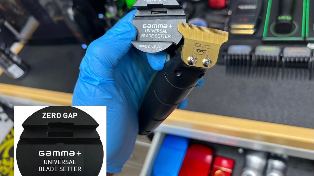 ZERO GAP 0.3mm UNIVERSAL BLADE SETTER By GAMMA+ Hitter Blade Swap ...