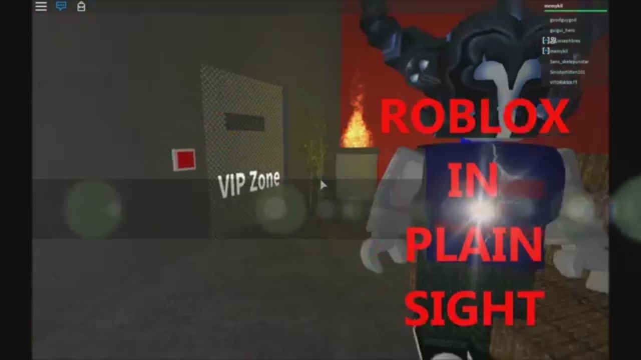 In Plain Sight Roblox - YouTube
