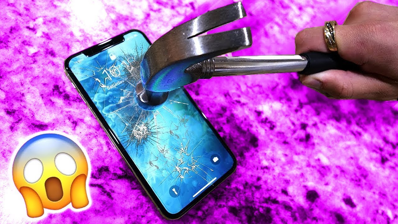 IPHONE X BREAK TEST AND UNBOXING! - YouTube