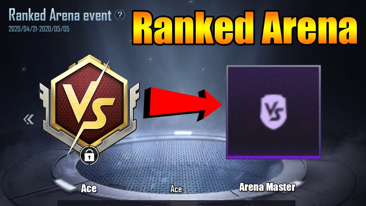 PUBG Mobile Ranked Arena | How To Ranked Arena | Arena Master Title In ...