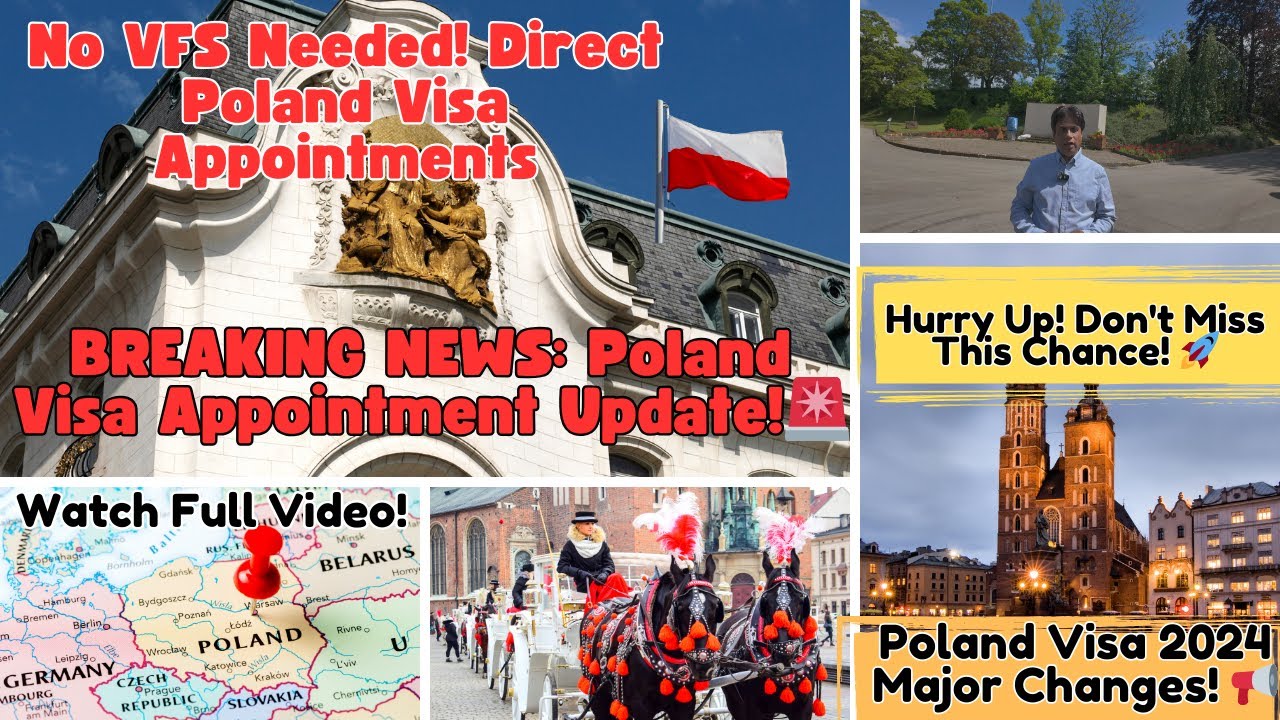 Poland Work Visa new Update | Poland Visa Appointment new Update | No ...