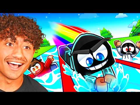 Swimming 8,954,362 Laps in Roblox Swim Race!