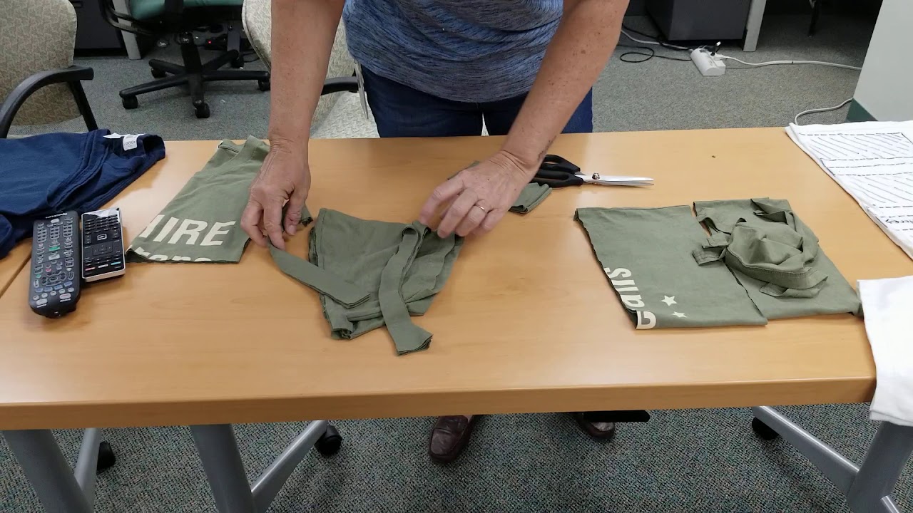 T-Shirt Mask tutorial 2020 - YouTube