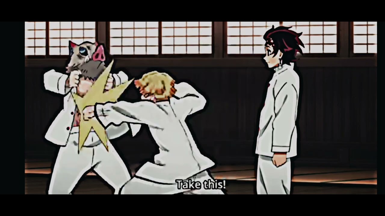 Inosuke Pronounce Tanjiro Name - YouTube