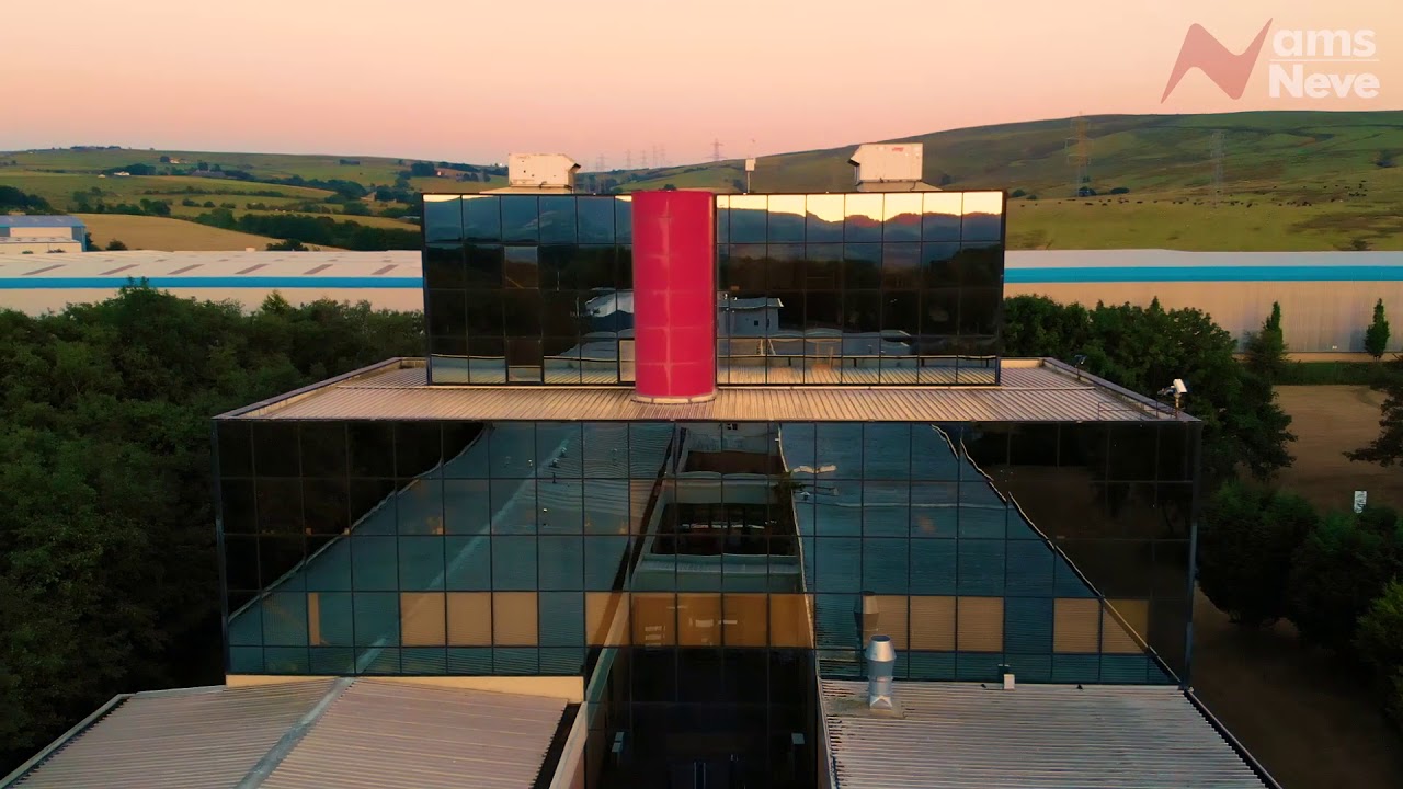 Burnley AMS Neve Sunset drone - YouTube