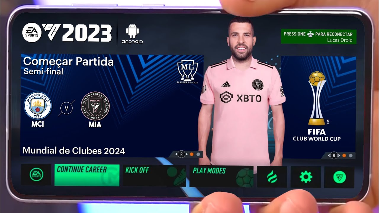 FIFA 14 MOD EA FC 23 ANDROID ATUALIZADO COM MODO CARREIRA E NOVAS ...