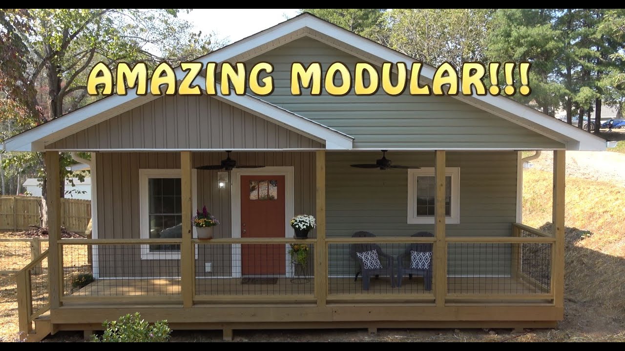 Cape Cod Modular Home Walkthrough - YouTube