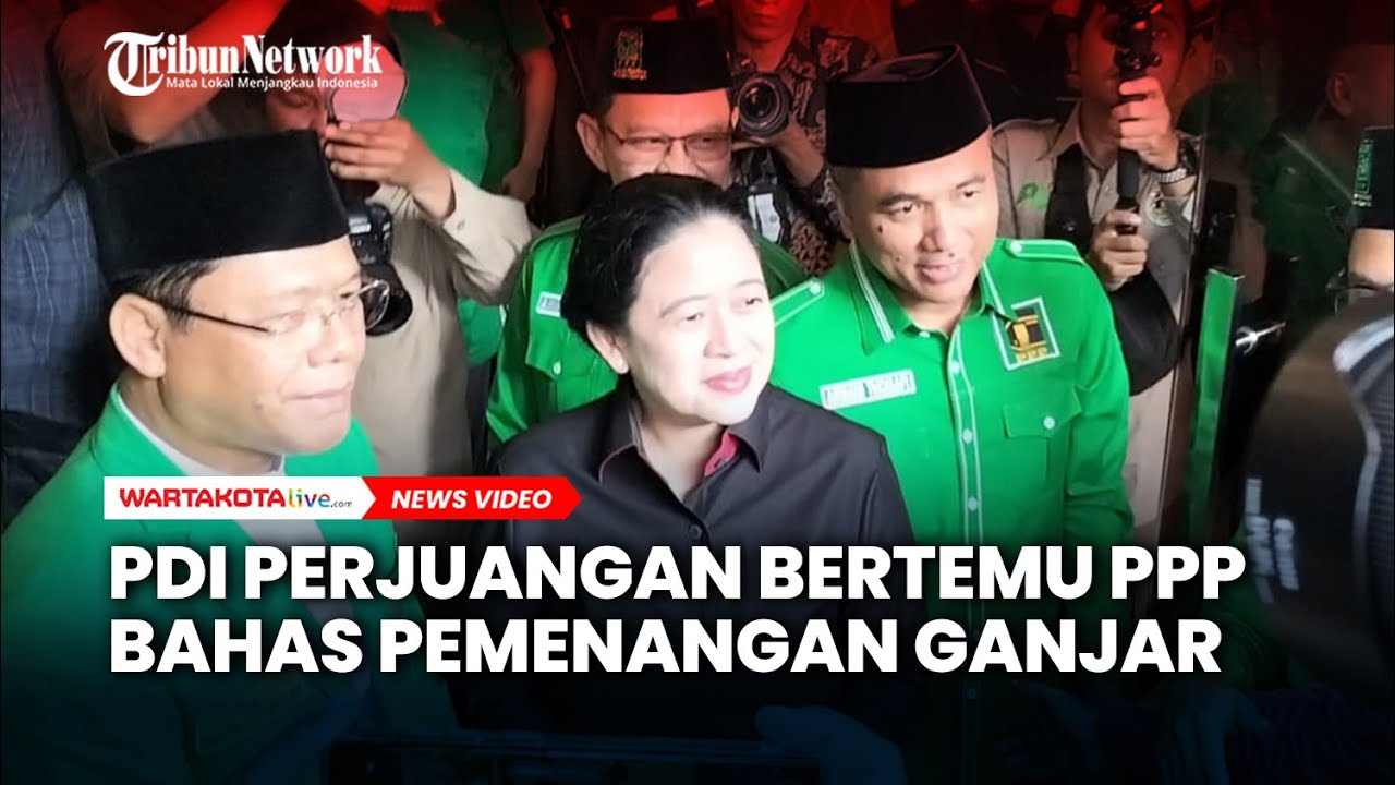 PDI Perjuangan Bertemu PPP Bahas Pemenangan Ganjar Pranowo di Pilpres 2024 - YouTube