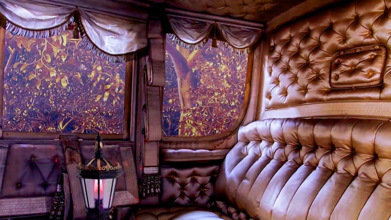 Victorian Carriage Ride Ambience | Through the Haunted Forest | Vampire ...