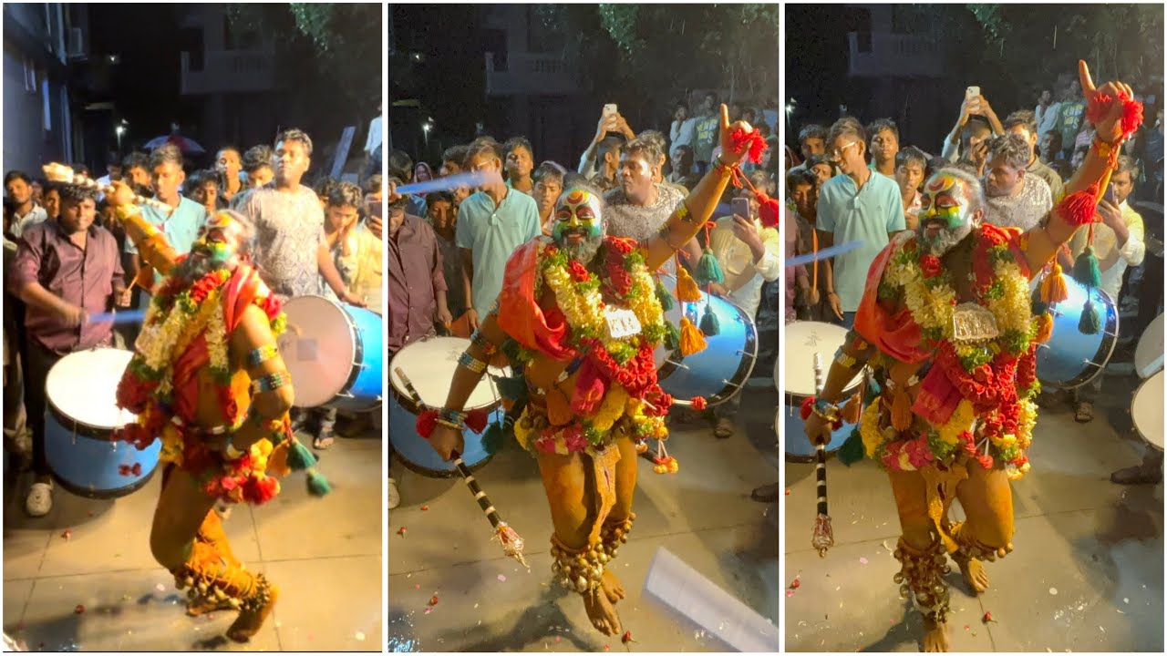 Talwar Shiva Gavu Potharaju Teenmar Dance | Potharaju Dance | Narsingi ...