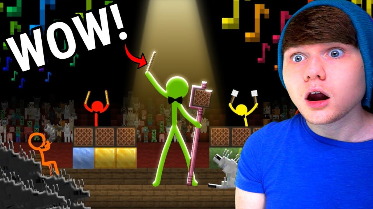 Note Block Concert - Animation vs. Minecraft Shorts Ep 35 @alanbecker ...