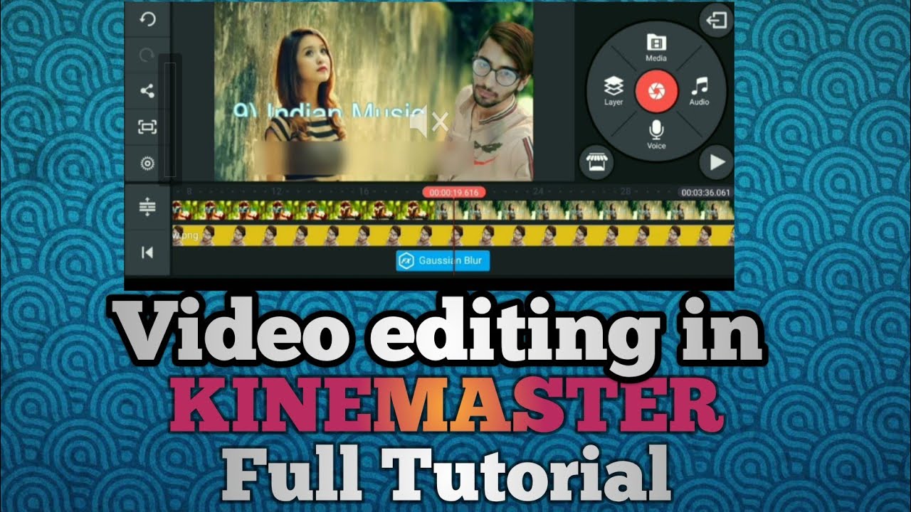How to edit video in Kinemaster/kinemaster tutorial/Ali Jan Official ...