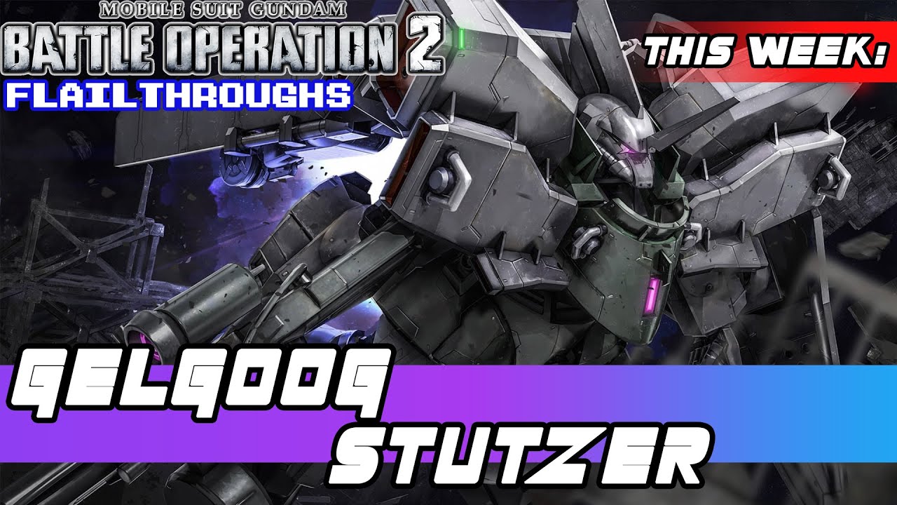 Gundam Battle Operation 2 11/3/22 Update: Gelgoog Stutzer, GBO Days ...