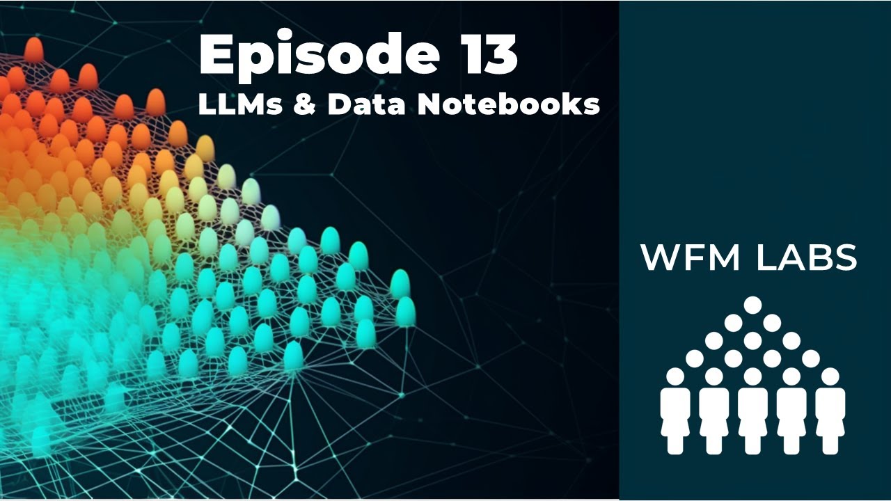 Episode 13: Large Language Models and Data Notebooks - YouTube