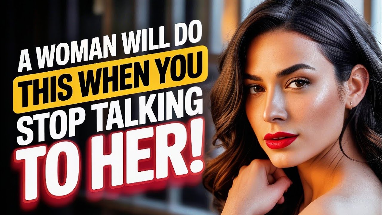 When You Stop Talking to Her – Female Psychology Explained - YouTube