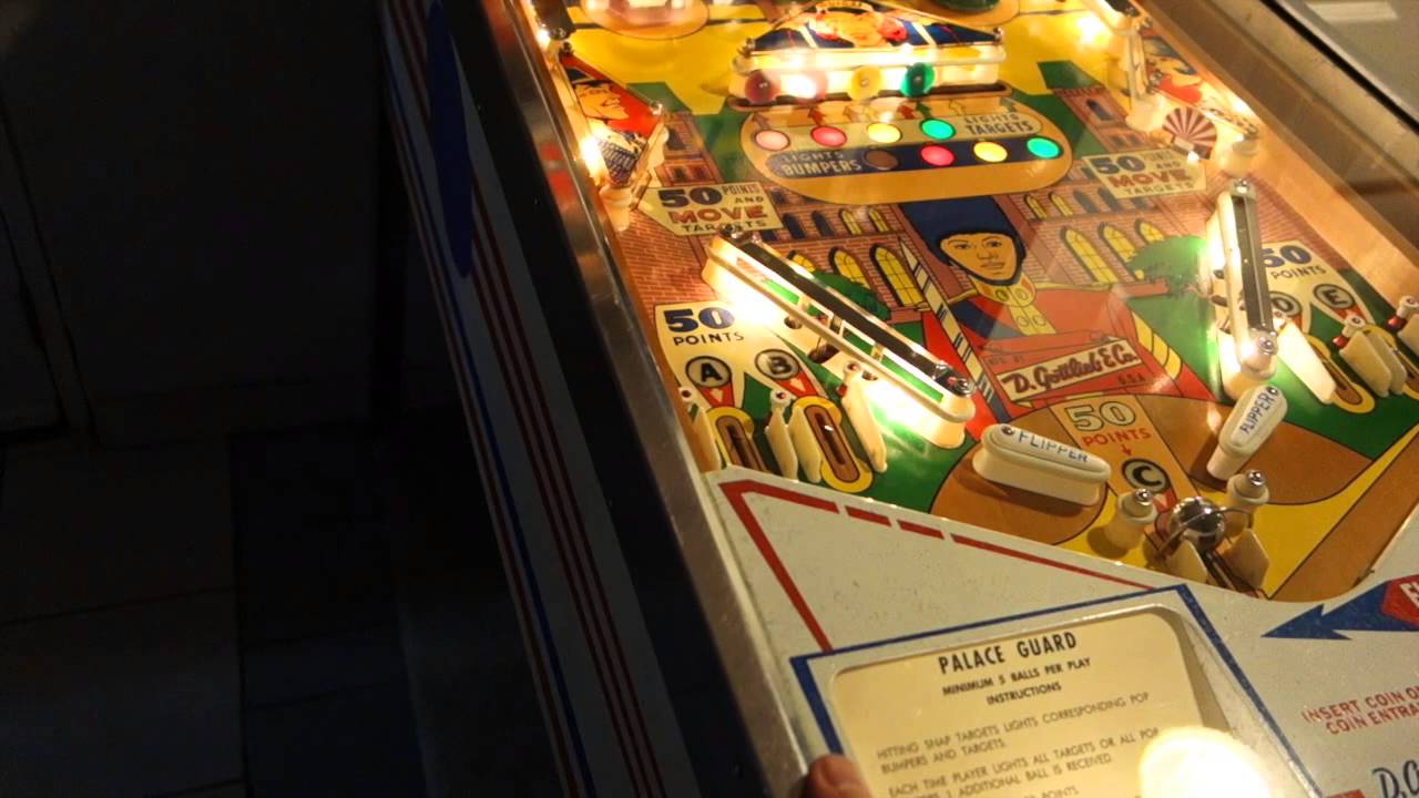 palace guard pinball game for sale - YouTube