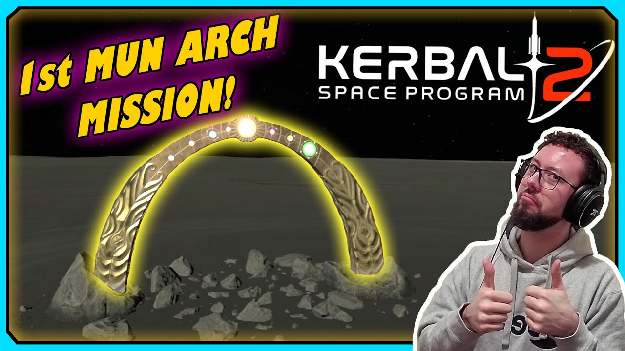 The NEW Amazing Mun Arch in Kerbal Space Program 2 - Early Access Mun ...
