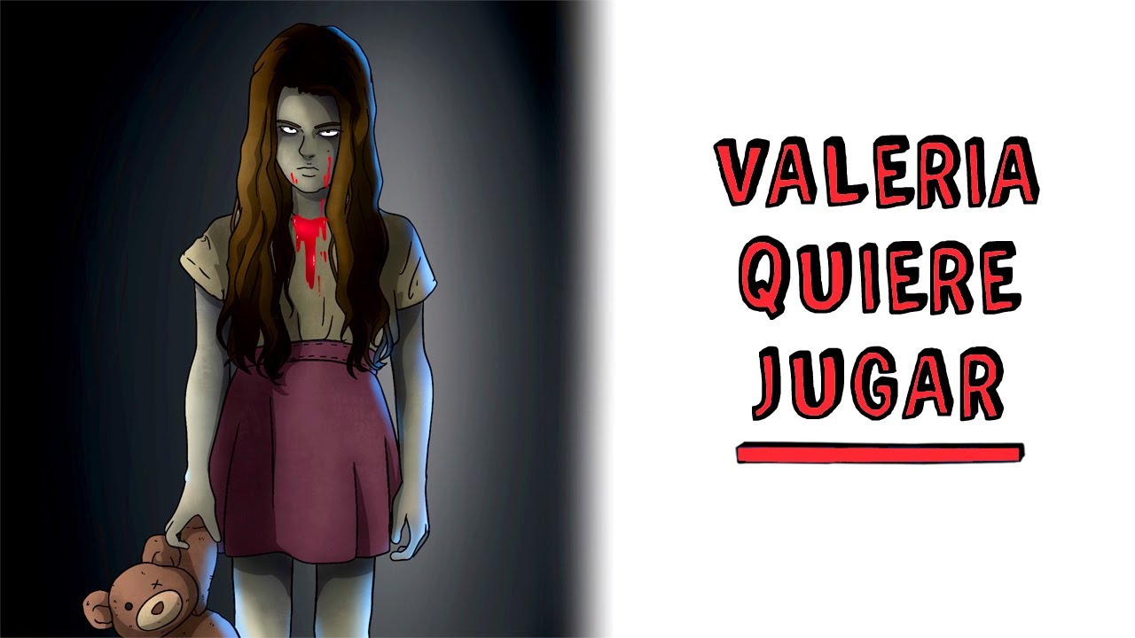 Valeria quiere jugar 🎲 Draw My Life Historia de Terror - YouTube