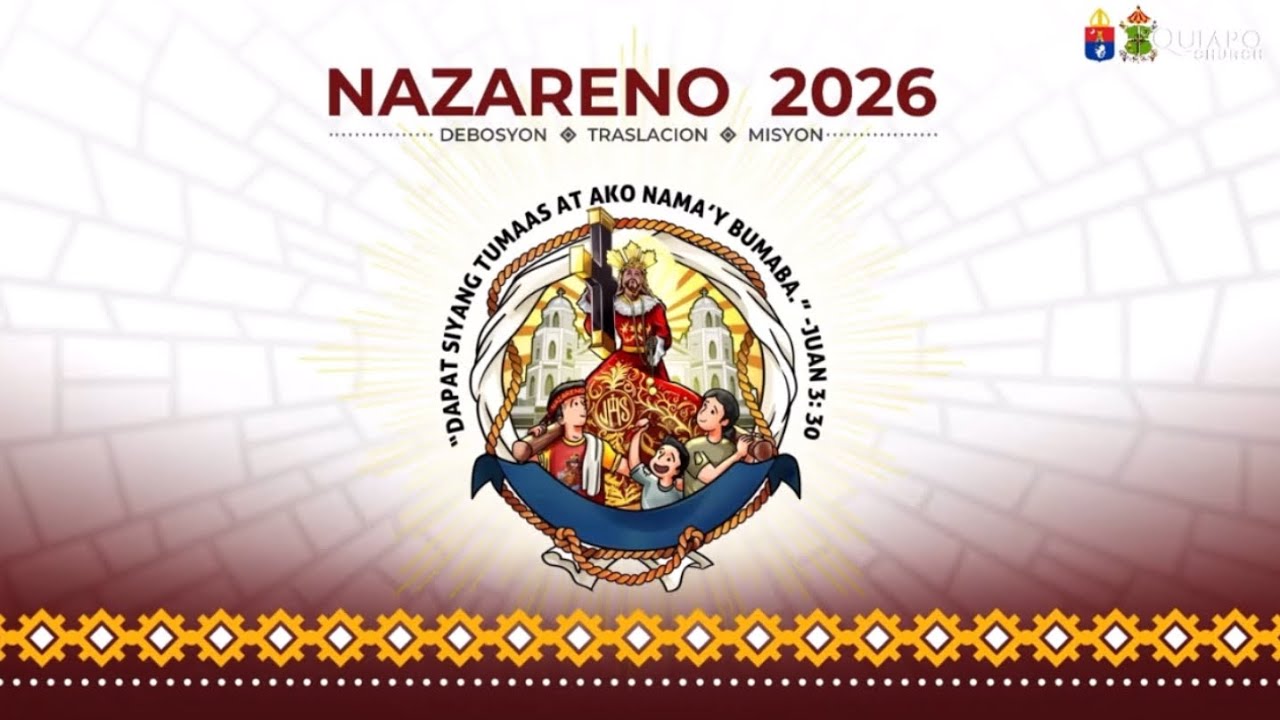 Official Theme and Launching of the NAZARENO 2026 LOGO - YouTube