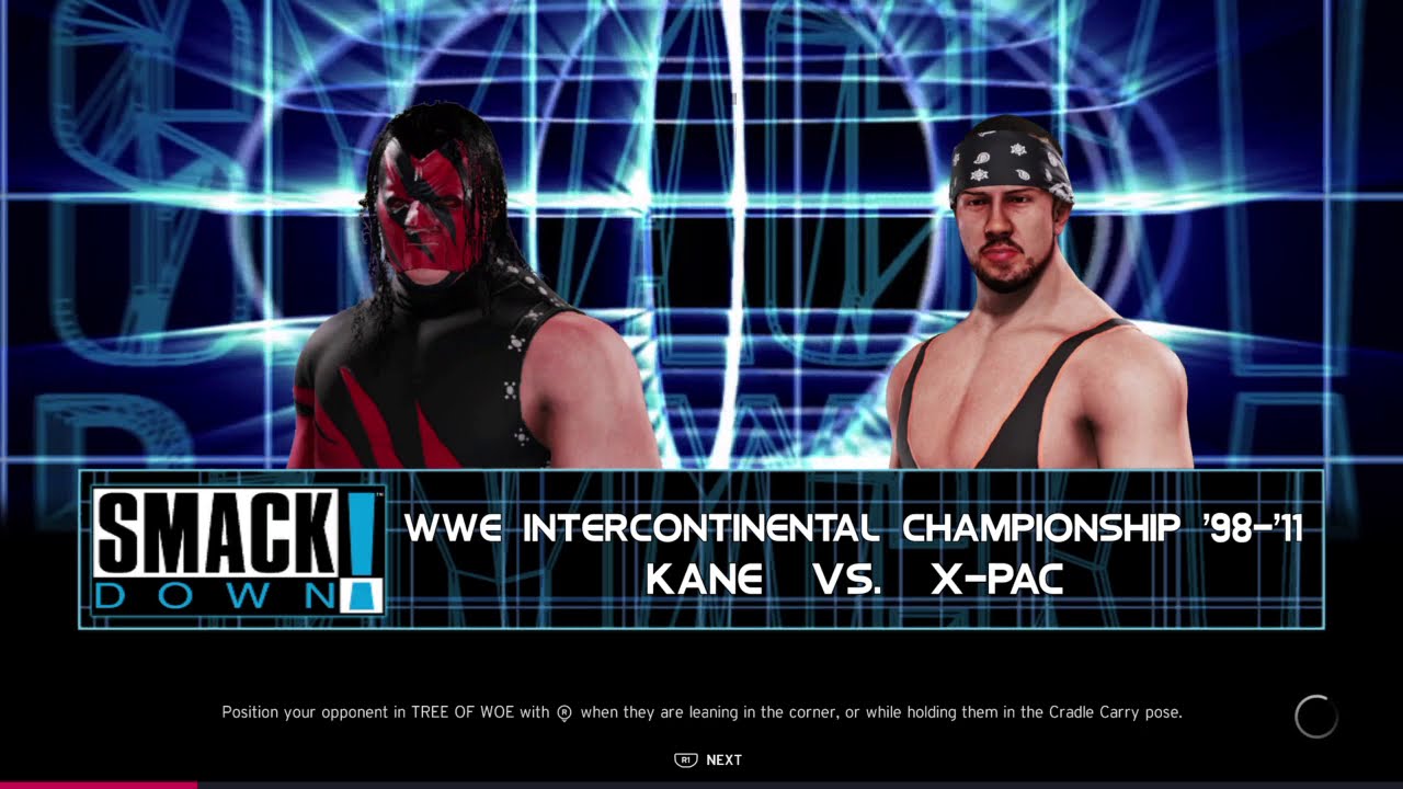 WWE 2K20 WWE Intercontinental Championship Steel Cage Match Kane vs X ...