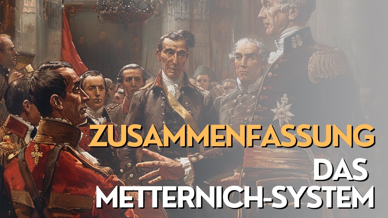 Rolle des Metternich Systems leicht erklärt: Definition | Europa ...