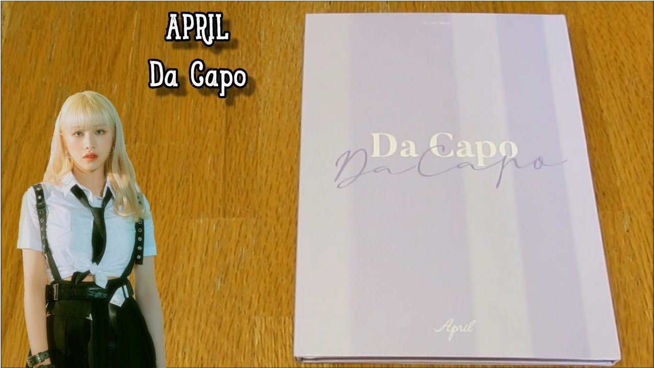 (Unboxing) APRIL 7th Mini Album DA CAPO (Suit ver) - YouTube