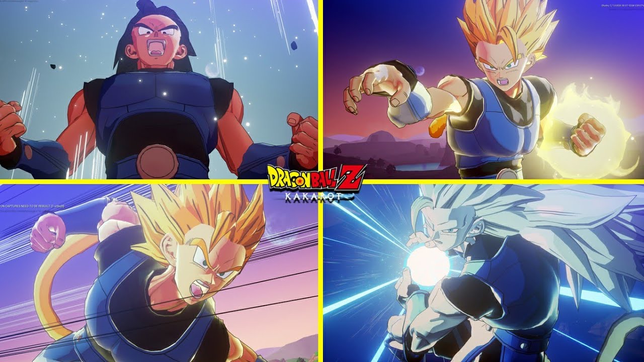 Dragon Ball Z : Kakarot - Shallot Transformation Gameplay (Base-SS1-SS2 ...