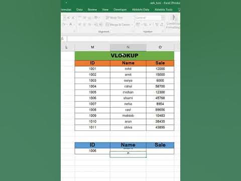 Excel Me VLOOKUP ka kamaal I LOOKUP Function I Excel interview Question #excelhacks # ...