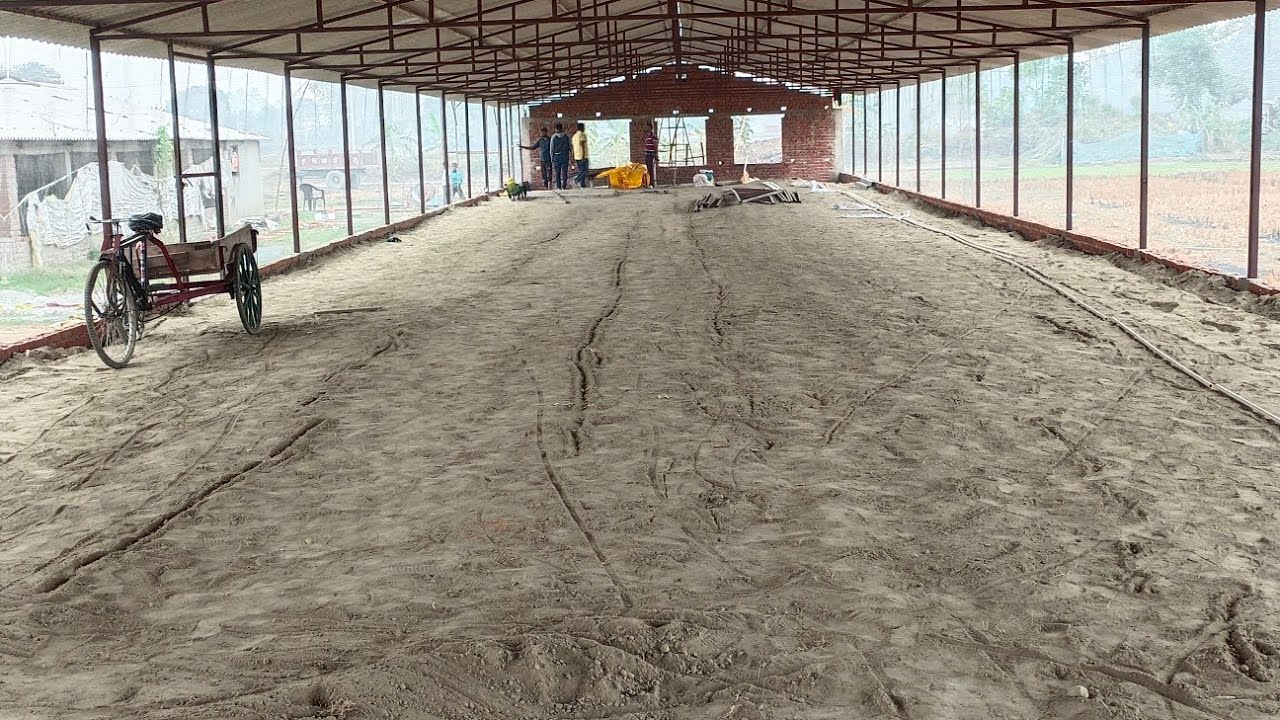 168×30 ft Poultry farm Construction work final|| EC shed|| KS Poultry ...