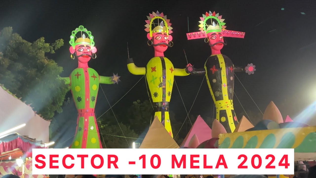Sector-10 Mela 2024 Full Video | Dussehra Mela 2024 | Vlog | Ghaziabad ...