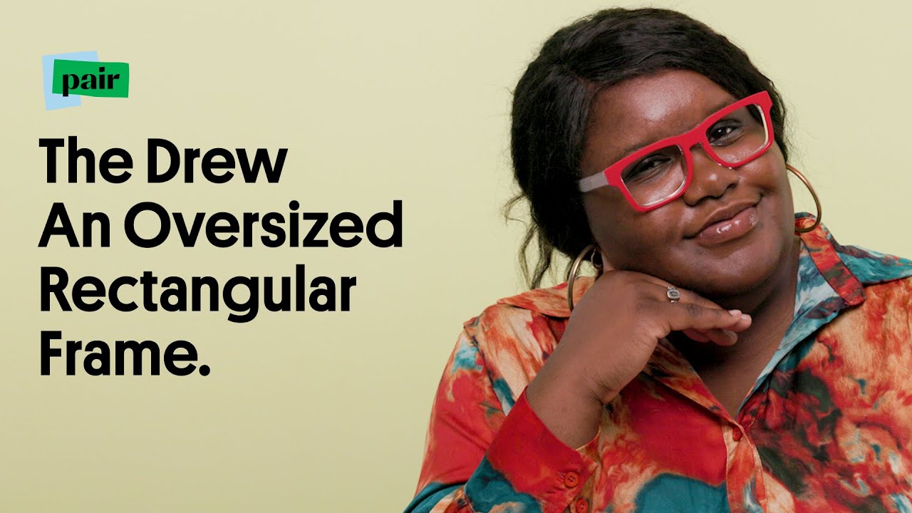 Trying on the Drew | Pair Eyewear - YouTube