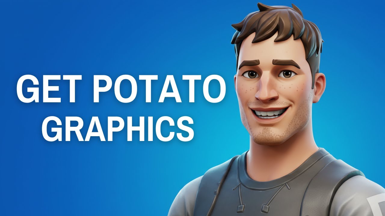How to Get Potato Graphics in Fortnite - Step by Step - YouTube