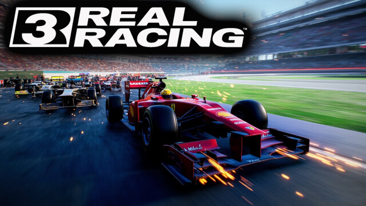 Formula 1 Intense Racing Action in Real Racing 3 - YouTube
