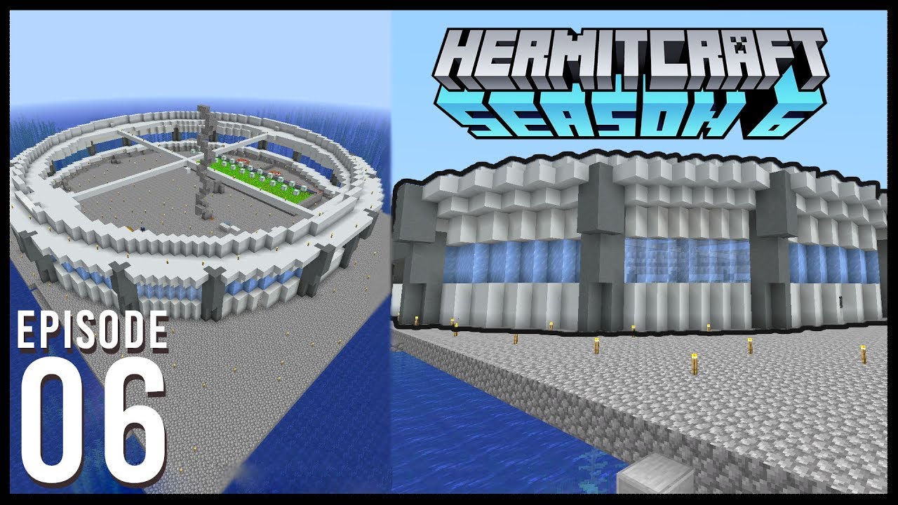 Hermitcraft 6: Episode 6 - THE BASE BEGINS! - YouTube