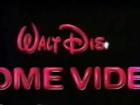 1986 Walt Disney Home Video Logo (Low Pitched)