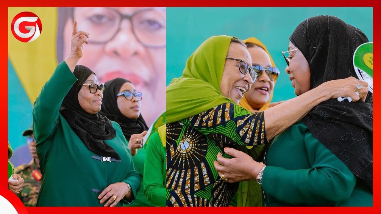 DKT SAMIA ANYOOSHA KIDOLE KUCHEZA TAARABU ya MAMA ZUCHU - AKUMBATIANA ...