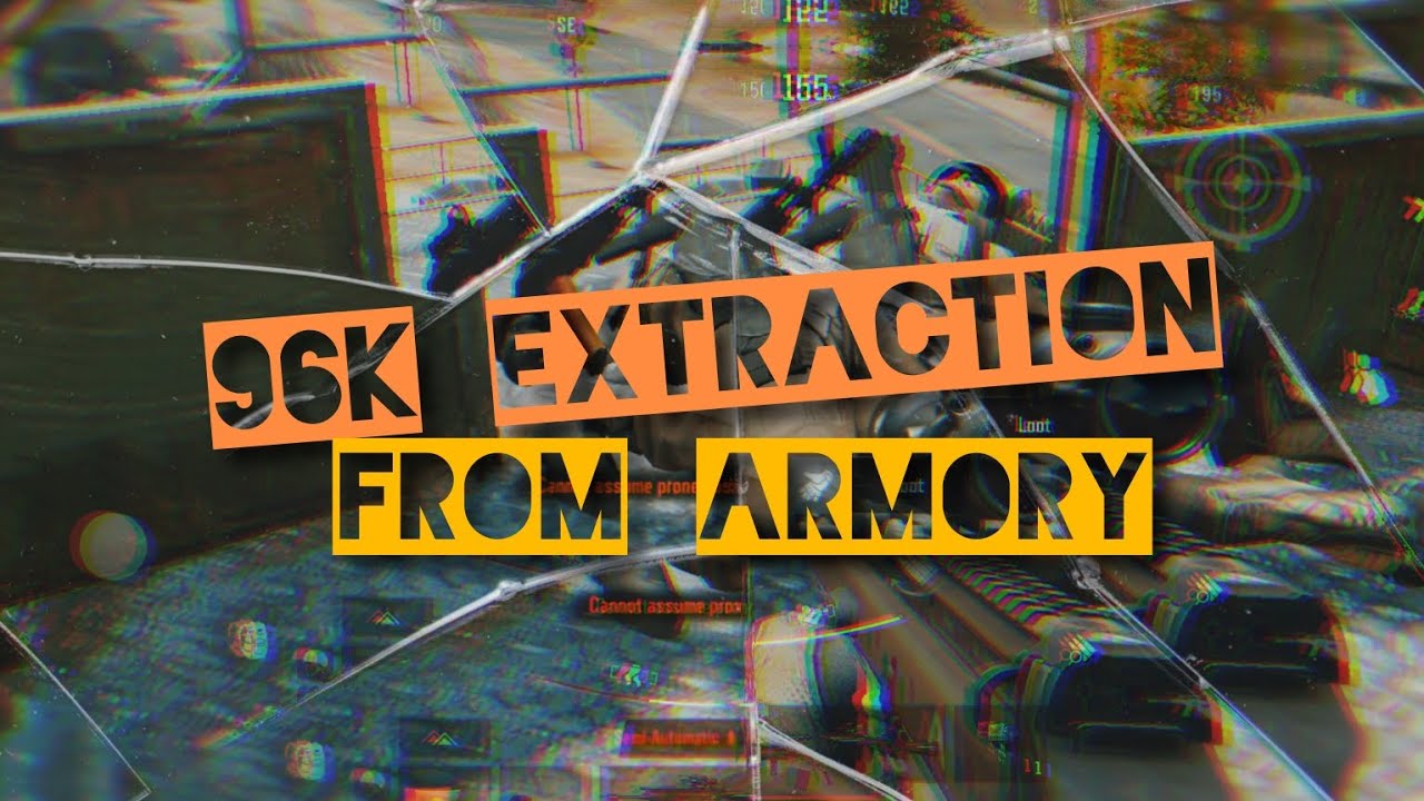 Amateur gameplay - Extraction from armory - Arena breakout - YouTube
