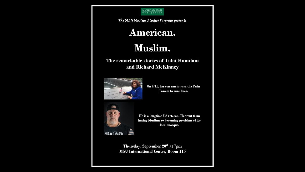 American.Muslim. - Talat Hamdani and Richard McKinney - YouTube