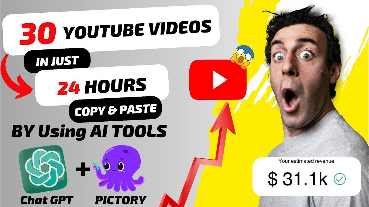 How to Make 30 YouTube Videos in 1 DAY with AI for a Faceless YouTube ...
