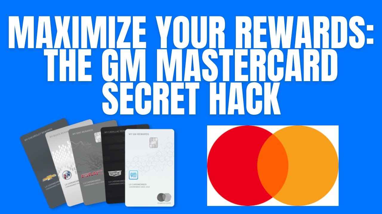 Get More out of Your Shopping with GM Mastercard Rewards - It's Easier ...