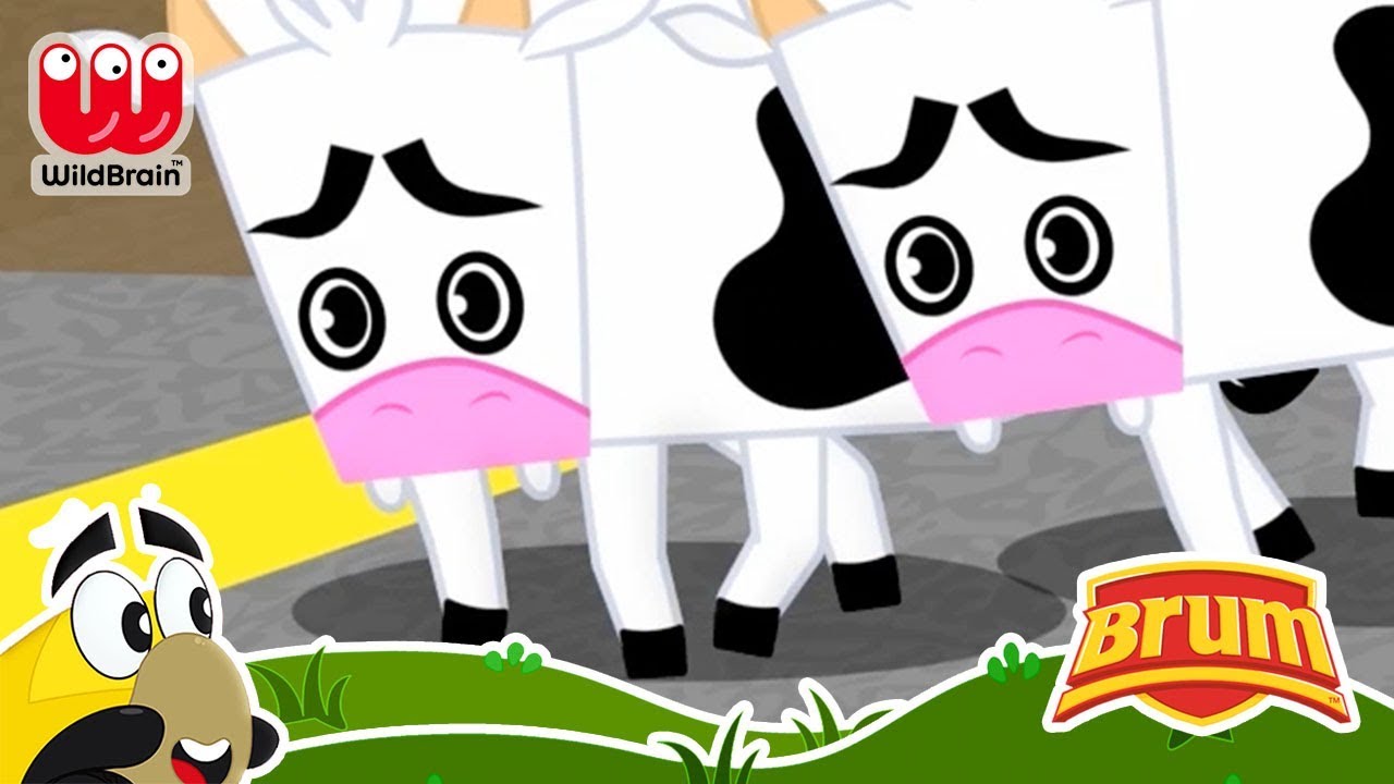 THE COW'S STAMPEDE - Brum & Friends 121 | Cartoons for Kids | Videos ...