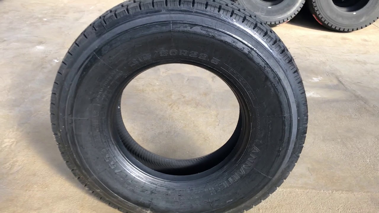 Annaite 315/80R22.5 755 - YouTube