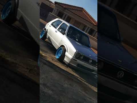 BAGGED VW MK1 - YouTube