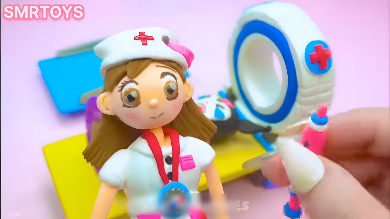 10 Minutes Satisfying with Doctor Toys, Unboxing Ambulance Doctor ...