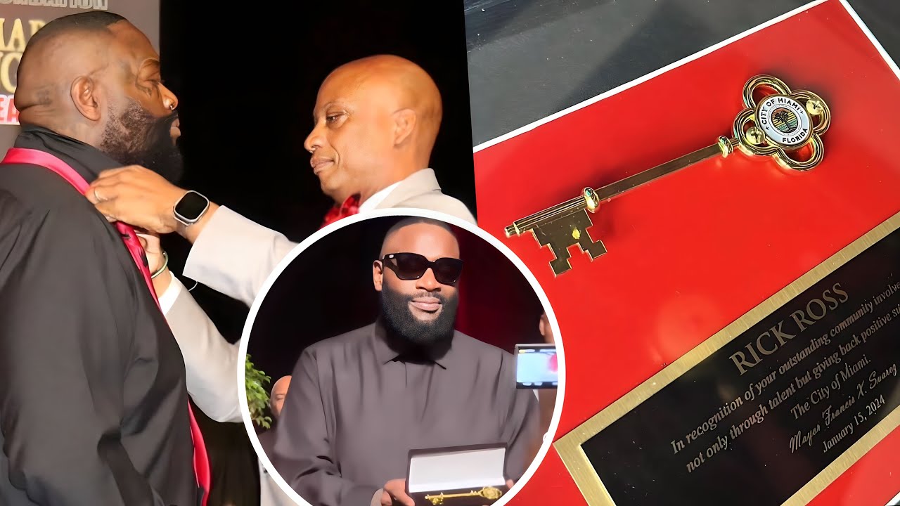 Rick Ross Receives Key To The City Of Miami: Watch !!! - YouTube