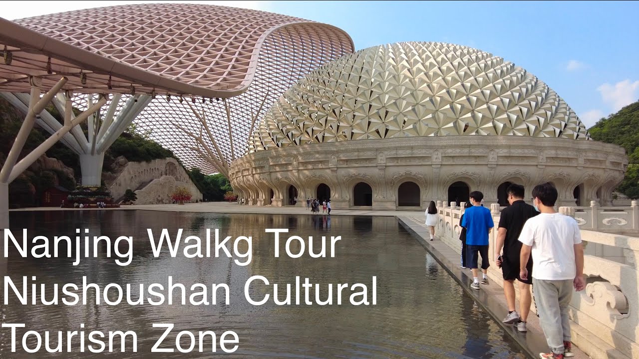Nanjing Walk Tour - Niushoushan Cultural Tourism Zone - YouTube