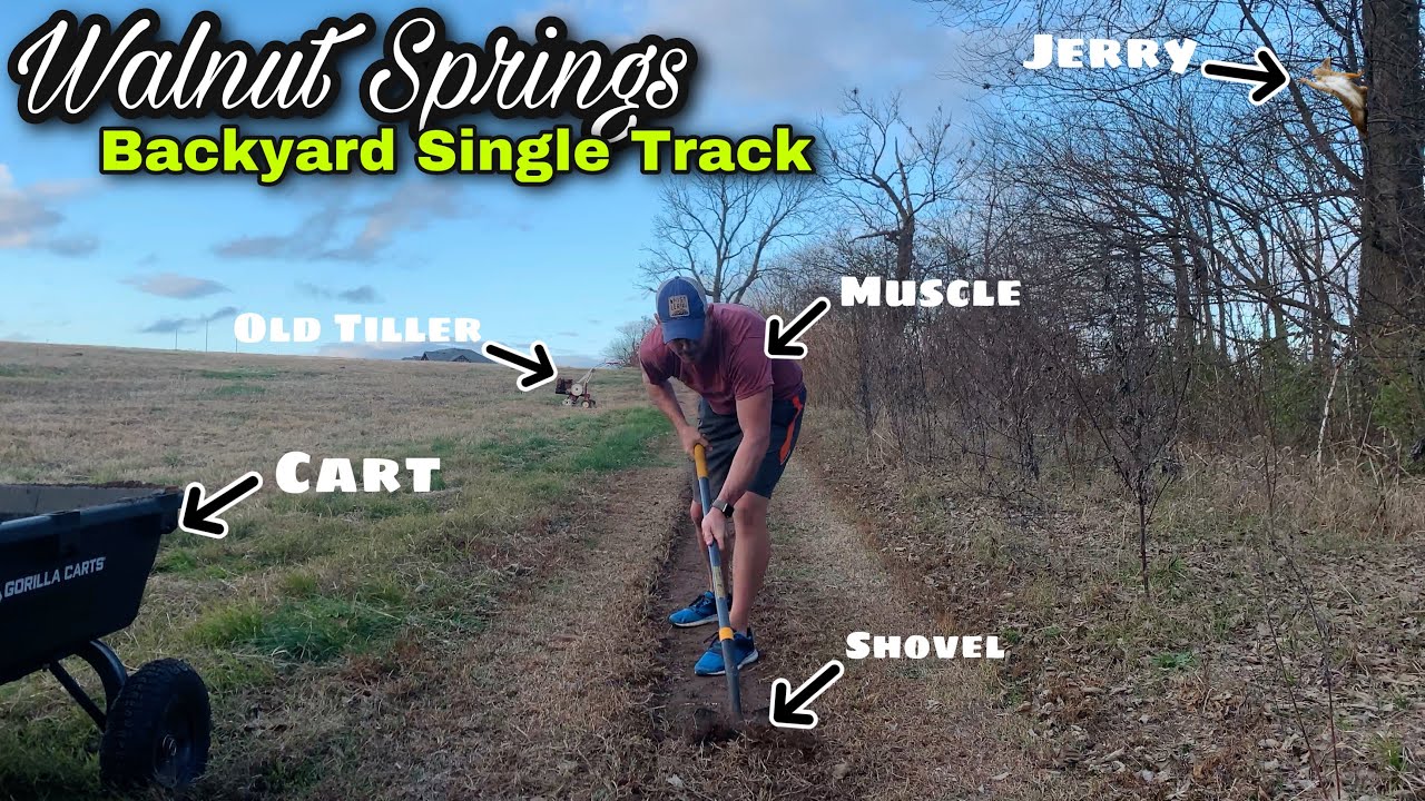 Making Single Track At My Backyard Mountain Bike Trail: Adding a Sweet ...